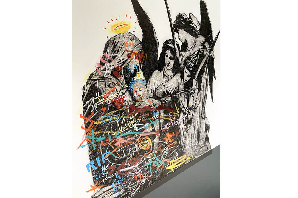 DOLK ポスター「ANGELS - Canvas」|グラフィティアート/アート DOLK ポスター「ANGELS - Canvas」|グラフィティアート/アート